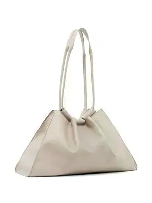 Giorgio Armani Gathered-detail Leather Shoulder Bag