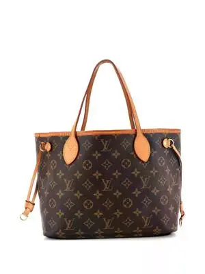 LOUIS VUITTON Neverfull Monogram Canvas Pm Tote Bag