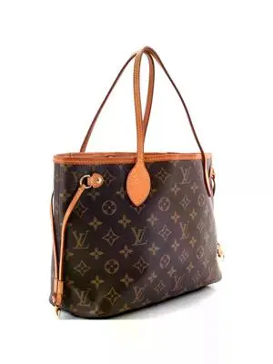 LOUIS VUITTON Neverfull Monogram Canvas Pm Tote Bag