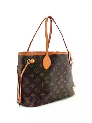 LOUIS VUITTON Neverfull Monogram Canvas Pm Tote Bag