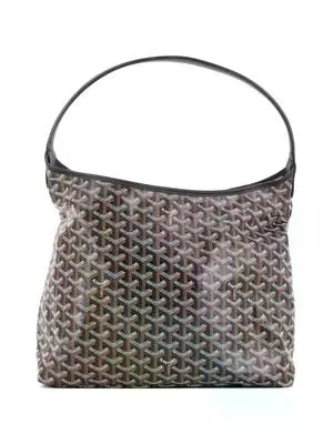 Goyard Boheme Coated Canvas Hobo Bag - Black