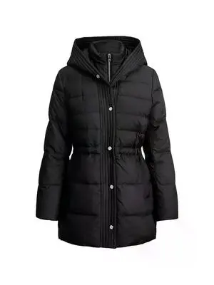 Ralph Lauren Hooded Puffer Coat - Black