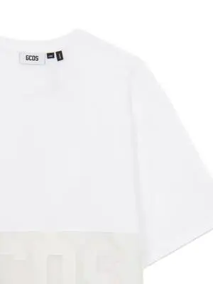 Gcds Logo Band T-shirt - White