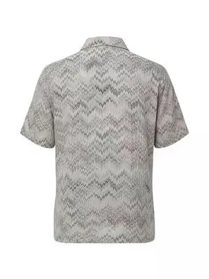 Missoni Zigzag-pattern Polo Shirt