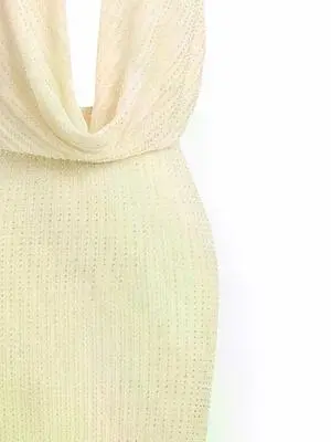 Bardot Nola Cowl-neck Maxi Dress - Neutrals