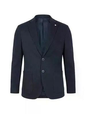 MANUEL RITZ Button Blazer - Blue