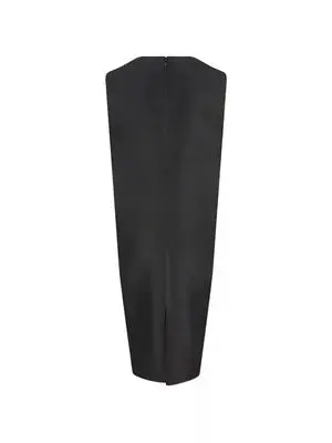 Balenciaga Cocoon Midi Dress - Black