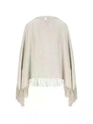 Brunello Cucinelli Tassel Poncho