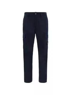 Stone Island Cargo-pocket Trousers - Blue