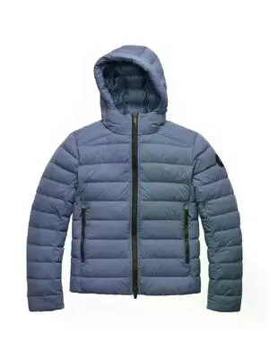Canada Goose Hooded Quilted Jacket - Blue