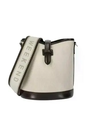 Max Mara Adjustable Strap Flap Crossbody Bag
