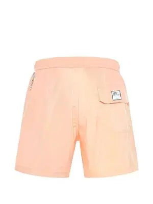 Fedeli Patch-pocket Beach Shorts - Orange