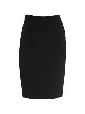 Versace Pencil Mini Skirt - Black