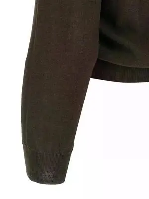 LEMAIRE Twisted V-neck Wool Cardigan