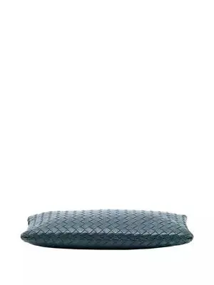 Bottega Veneta 2012-2026 Nappa Intrecciato Clutch - Blue