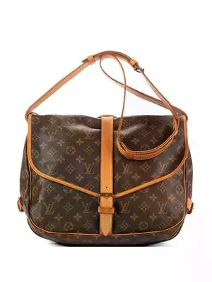 LOUIS VUITTON Saumur 35 Shoulder Bag - Brown