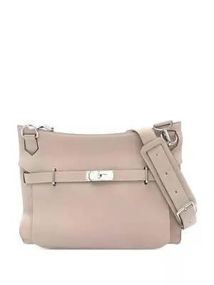 Hermès 2009 Jypsiere 34 Crossbody Bag - Brown