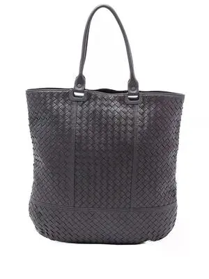 Bottega Veneta 2012-2025 Nappa Intrecciato Tote Bag - Purple