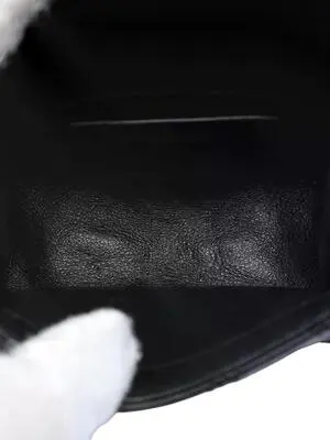 Saint Laurent 2021 Baby Quilted Lambskin Becky Belt Bag - Black