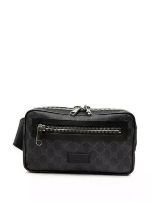Gucci Gg Supreme Belt Bag - Black