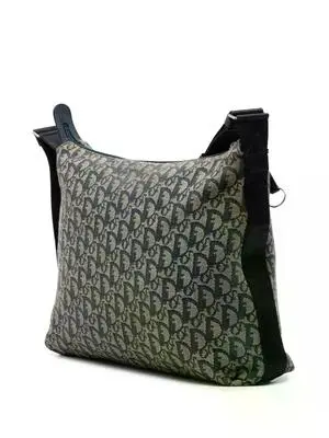 Dior 2011 Diorissimo Trotter Canvas Crossbody Bag - Blue