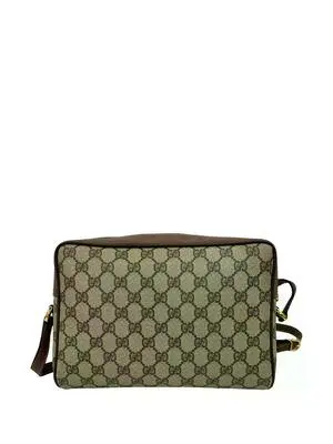 Gucci Gg Supreme Web Crossbody Bag