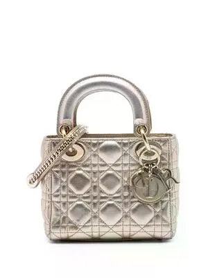 Dior Gold Tone Totes