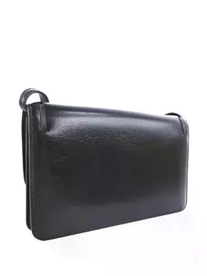 Hermès 1985 Calfskin Tassel Shoulder Bag - Black