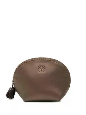Loewe 2011 Leather Anagram Pouch