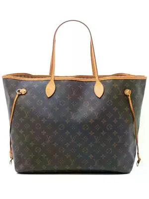 LOUIS VUITTON 2011 Monogram Neverfull Gm Tote Bag - Brown