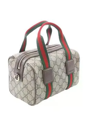Gucci Gg Supreme Mini Ophidia Handbag 2016-2025 - Brown