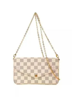 LOUIS VUITTON Pochette Félicie Cross Body Bag - Neutrals