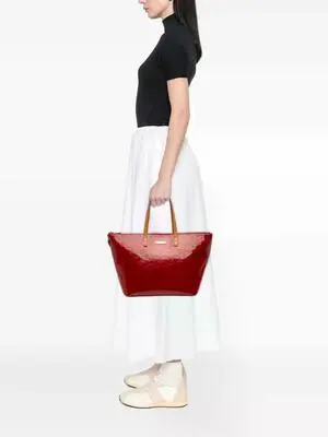 LOUIS VUITTON 2007-2020 Monogram Vernis Bellevue Gm Tote Bag - Red