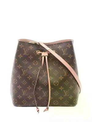 LOUIS VUITTON 2021-2025 Monogram Neonoe Mm Bucket Bag - Brown