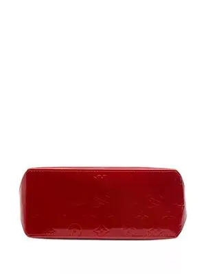 LOUIS VUITTON 2007 Monogram Vernis Reade Pm Handbag - Red