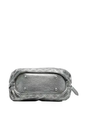 LOUIS VUITTON 2008 Monogram Mahina Xs Crossbody Bag - Silver