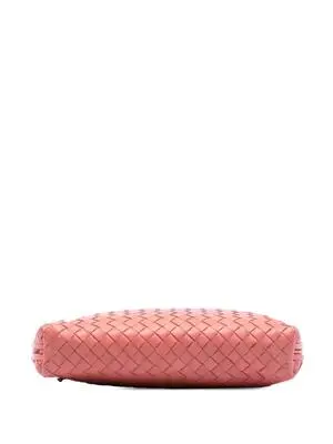 Bottega Veneta 2012-2026 Nappa Intrecciato Nodini Crossbody Bag - Pink