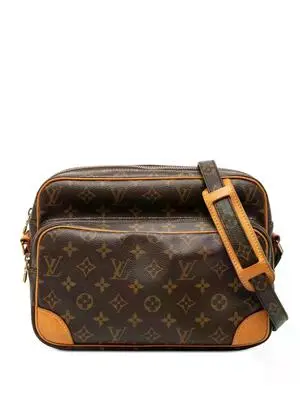 LOUIS VUITTON 2005 Monogram Nil Crossbody Bag - Brown