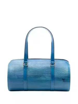 LOUIS VUITTON 1995 Epi Soufflot Shoulder Bag - Blue