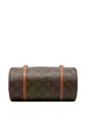 LOUIS VUITTON 1993 Monogram Papillon 26 Handbag - Brown