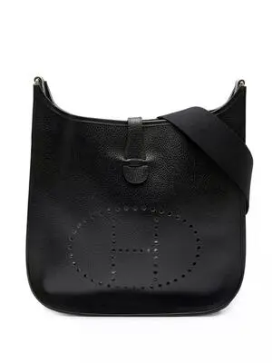 Hermès 1997 Clemence Evelyne Iii 33 Crossbody Bag - Black