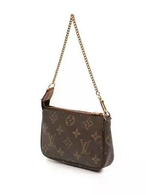 LOUIS VUITTON 2007 Monogram Mini Pochette Accessoires Handbag