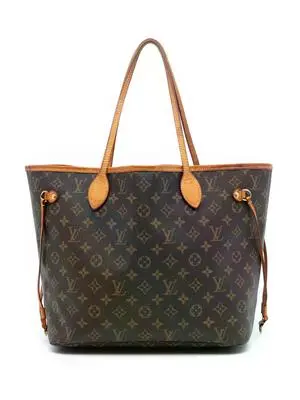 LOUIS VUITTON 2016 Monogram Neverfull Mm Tote Bag