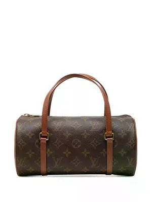 LOUIS VUITTON 1994 Monogram Papillon 26 Handbag - Brown
