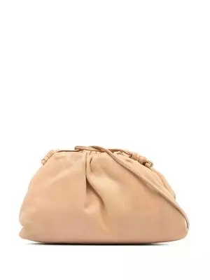 Bottega Veneta Lambskin The Mini Pouch Crossbody Bag - Brown