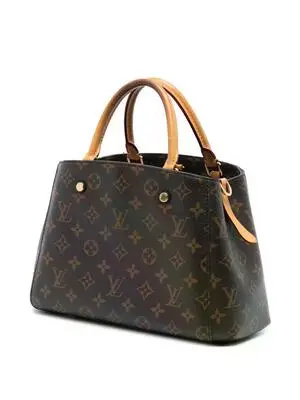 LOUIS VUITTON 2016 Monogram Montaigne Bb Satchel