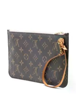 LOUIS VUITTON 2015 Monogram Neverfull Mm Pouch