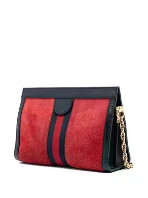 Gucci Small Ophidia Chain Crossbody Bag - Red