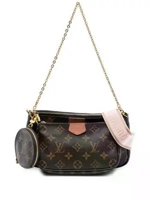 LOUIS VUITTON 2020 Monogram Multi Pochette Accessoires Satchel - Brown