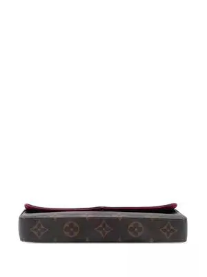 LOUIS VUITTON Monogram Pochette Felicie - Brown